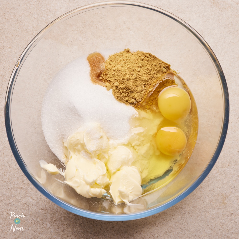 Slow Cooker Ginger Sponge Pudding - Pinch Of Nom
