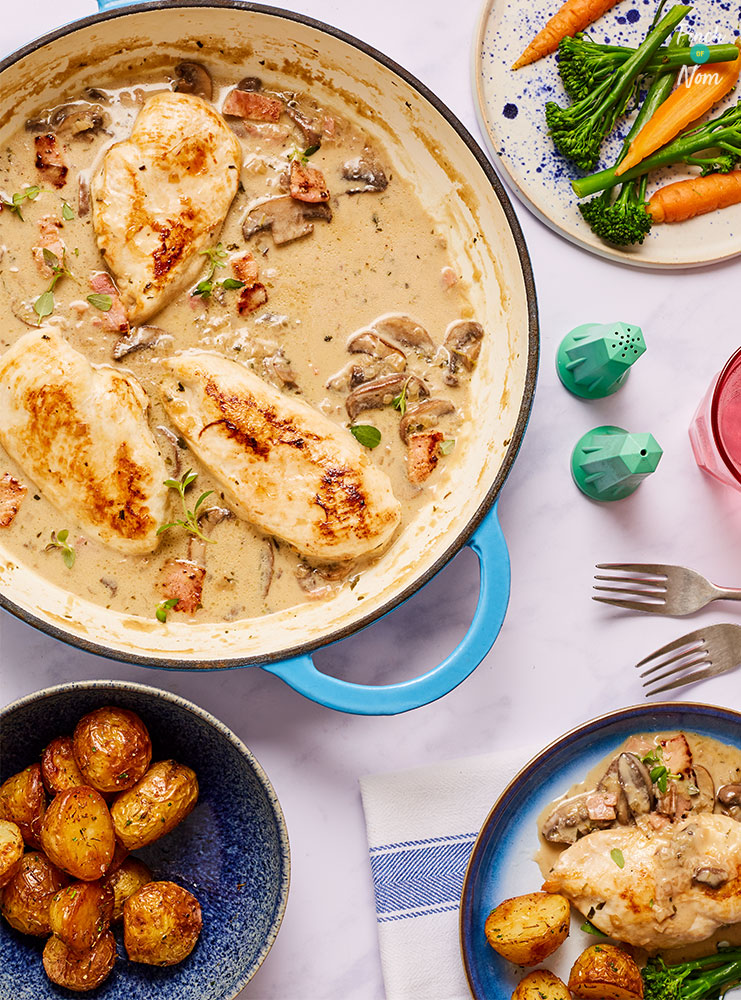 Chicken Forestiere Pinch Of Nom Chicken Forestiere Pinch Of Nom