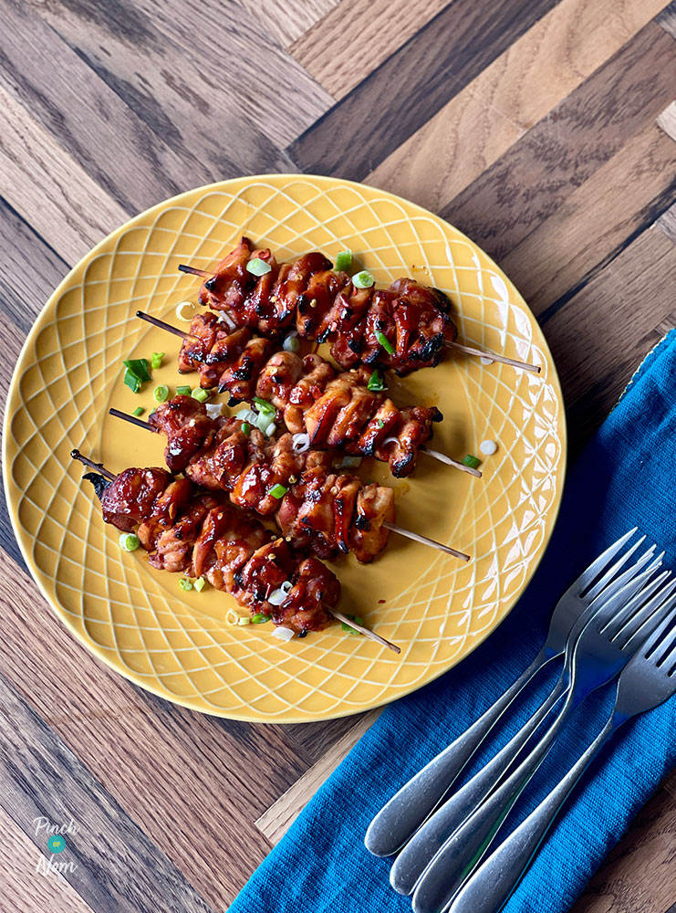 Fiery Chilli Chicken Kebabs - Pinch Of Nom