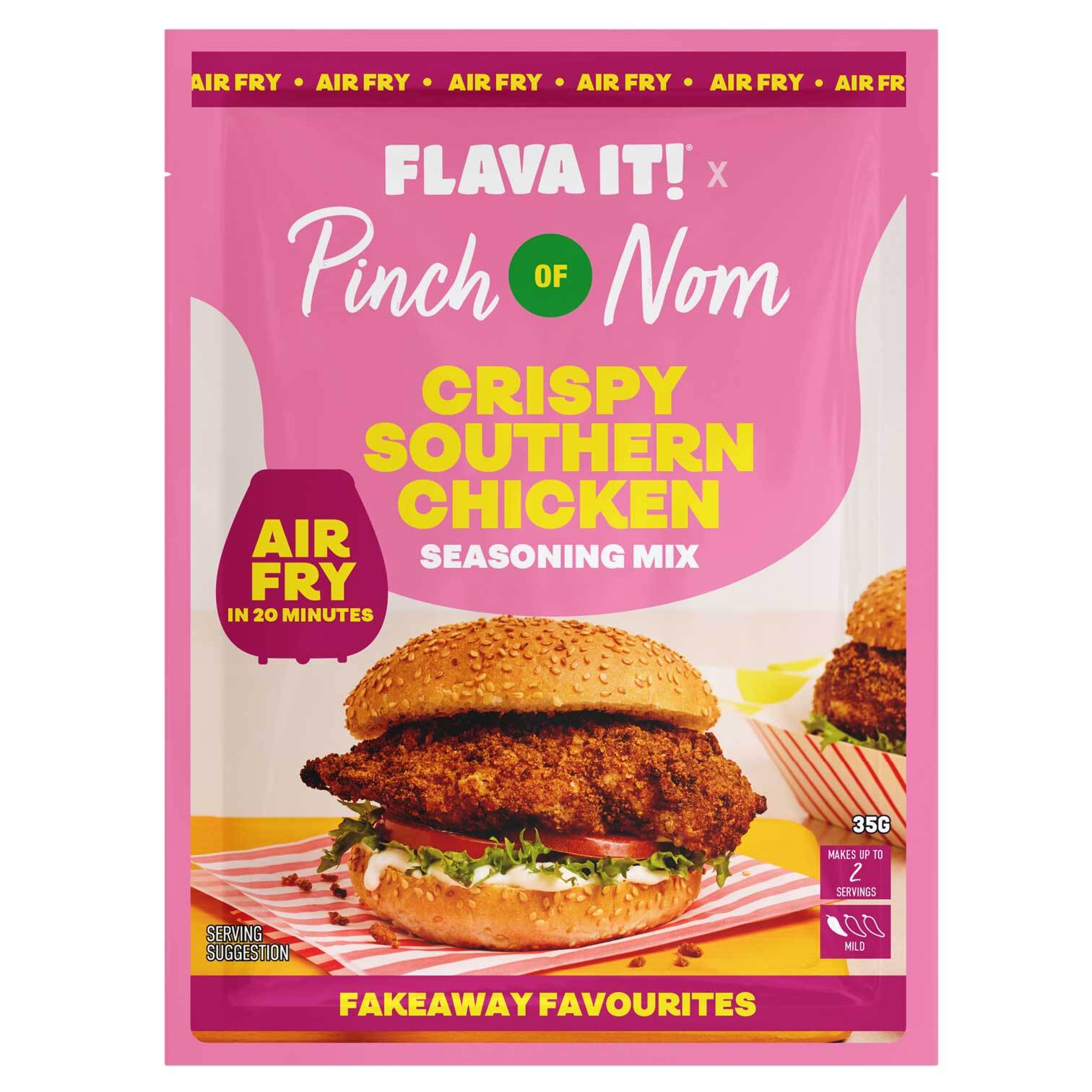 Flava It! Crispy Southern Chicken - Pinch Of Nom