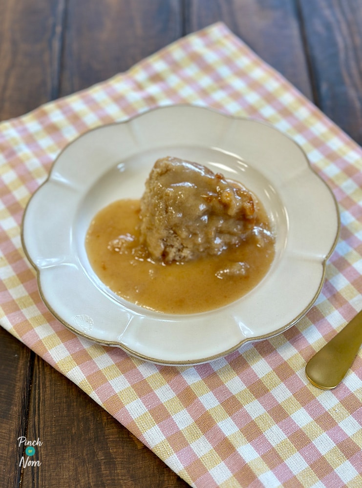 Slow Cooker Self-Saucing Gingerbread Pudding - Pinch Of Nom