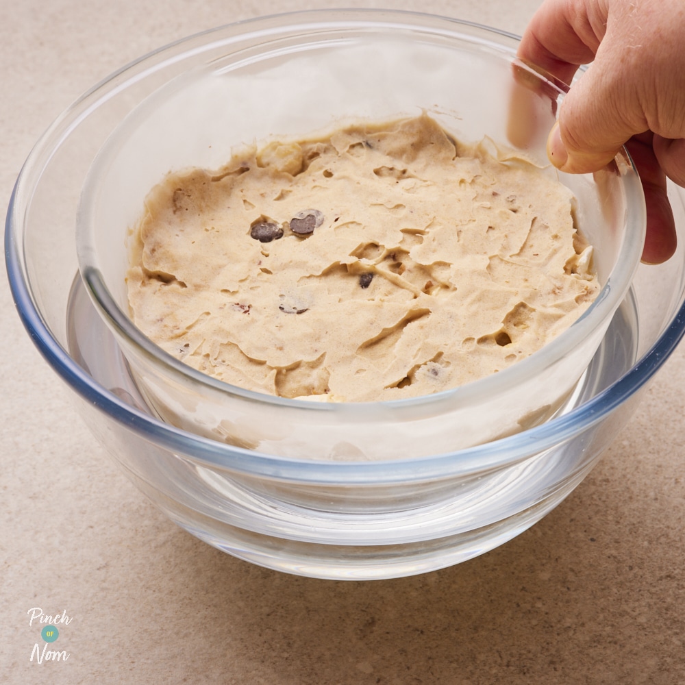Frozen Biscoff Christmas Pudding - Pinch Of Nom